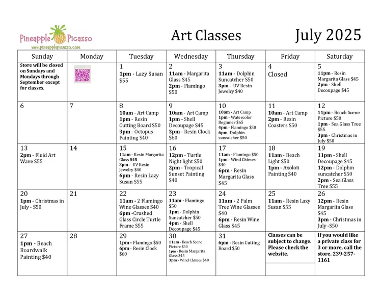 Fun & Relaxing Art Classes Near You – Paint Nights, Workshops & Open ...
