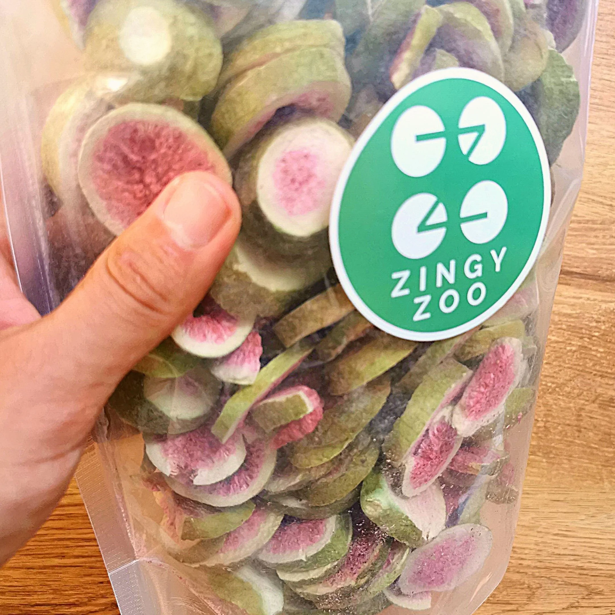 ZingyZoo Pure and Natural Crunchy Freeze Dried Strawberry Slices — ZingyZoo