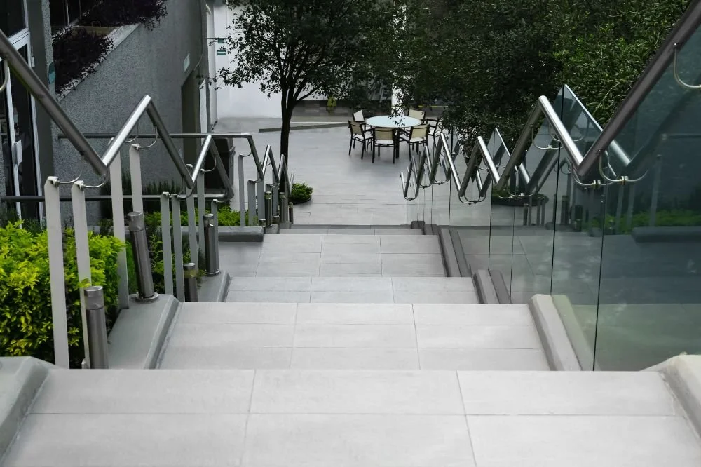 How Metal Handrails Improve Safety on Staircases and Ramps — Precision ...