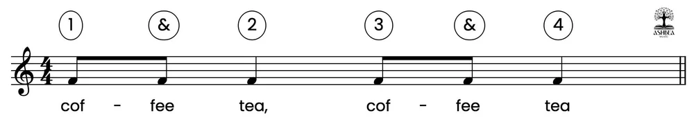 How to read and feel dotted rhythm!