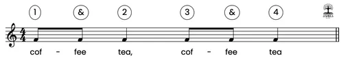 How to read and feel dotted rhythm!
