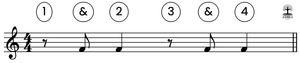 How to read and feel dotted rhythm!