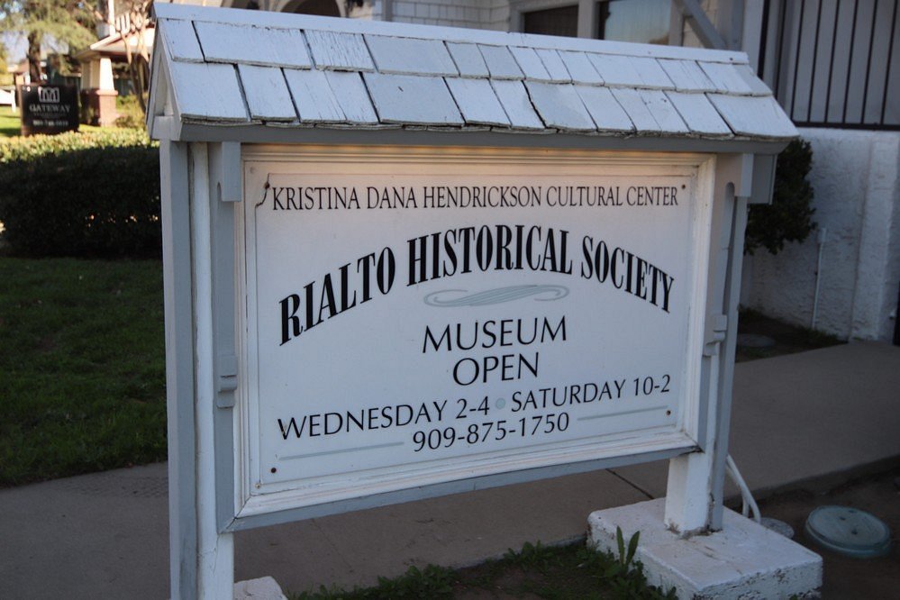 Museum Discover Local History Today — Rialto Historical Society