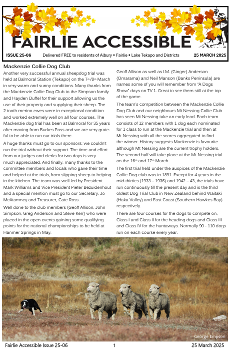 Fairlie Accessible — Fairlie NZ