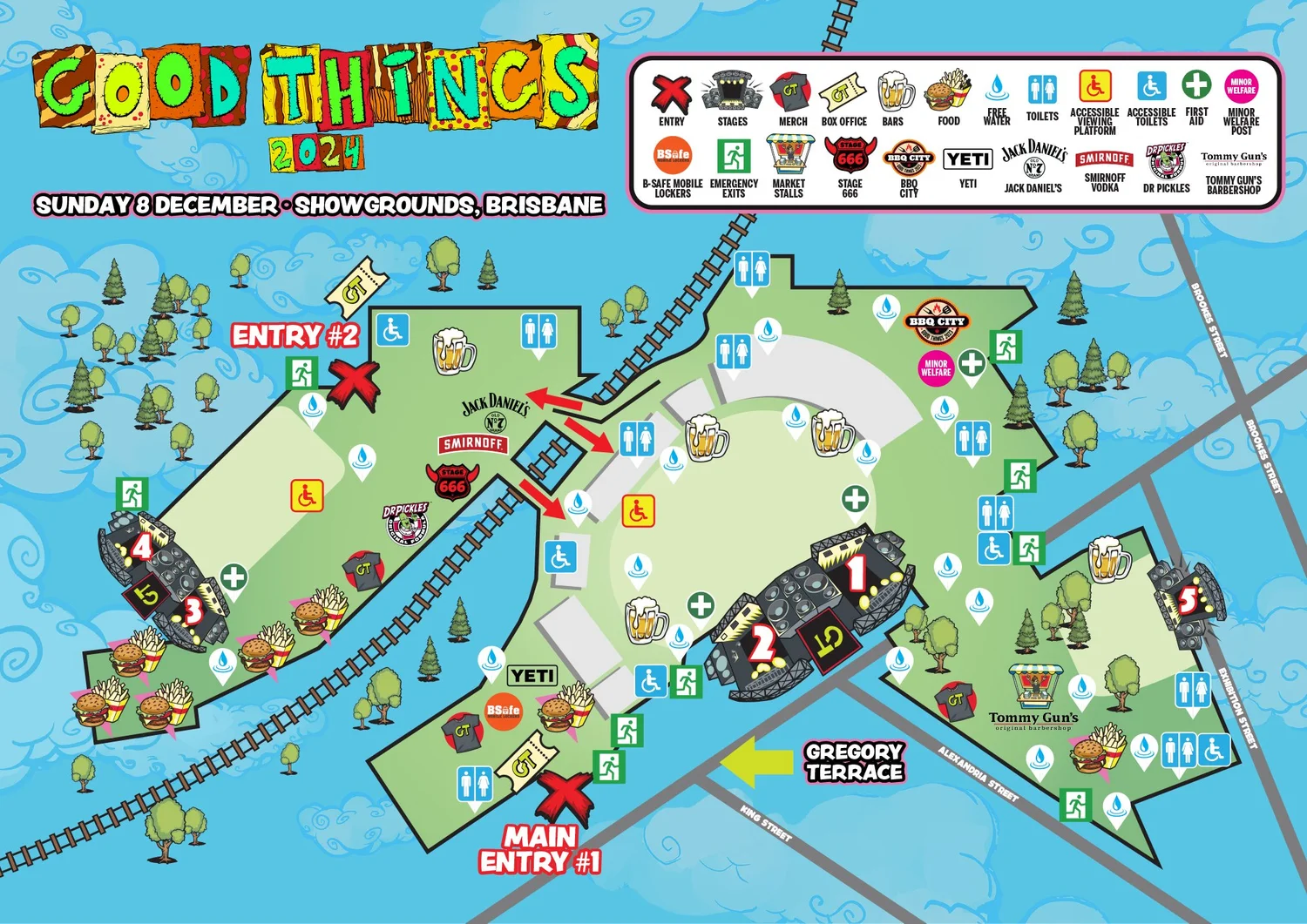 Good Things 2024 Set Times & Maps — The Note - Your Guide to Music ...