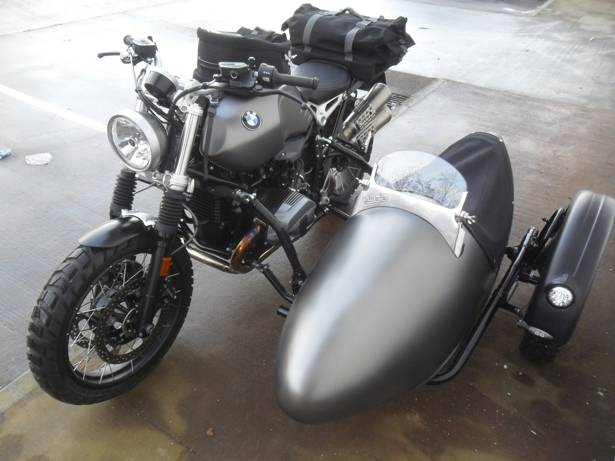 BMW Scrambler Watsonian combination — Gusto Motorbikes and Sidecar ...