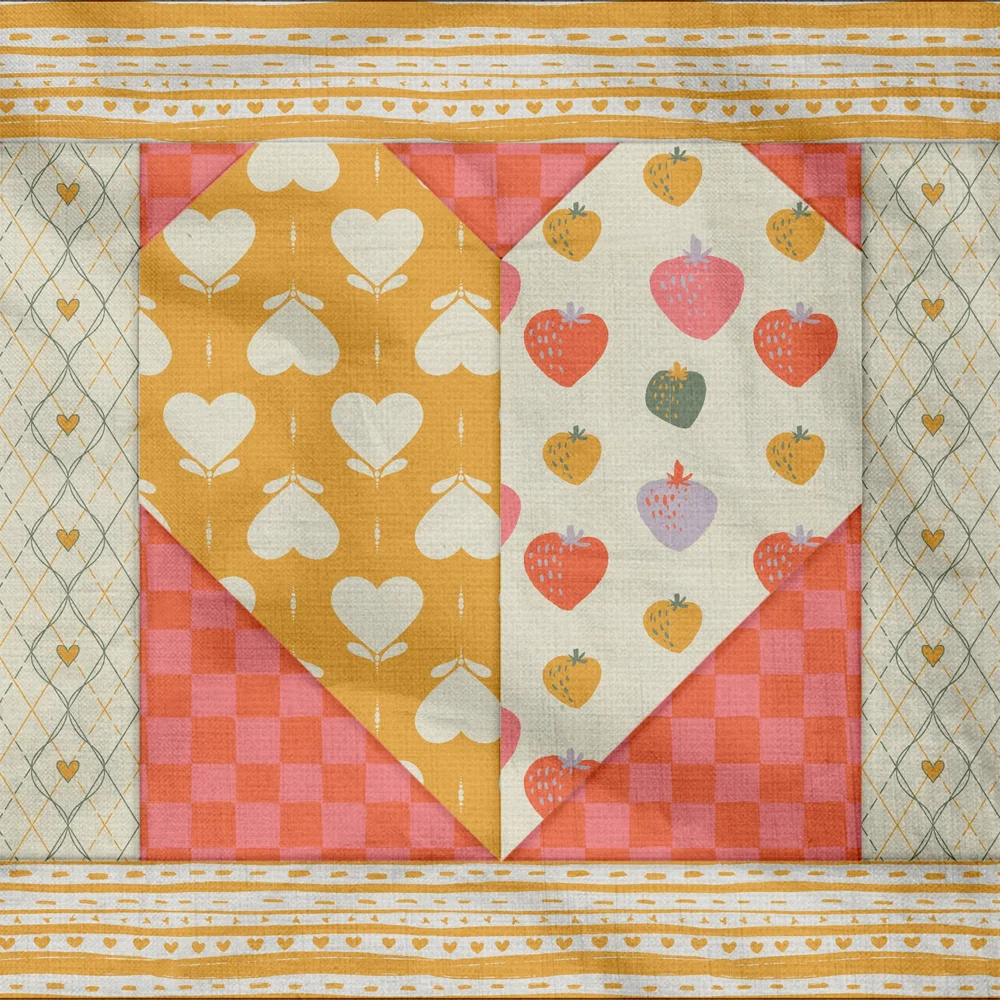Forgotten Love Valentine's Surface Pattern Design Collection — Danelys ...