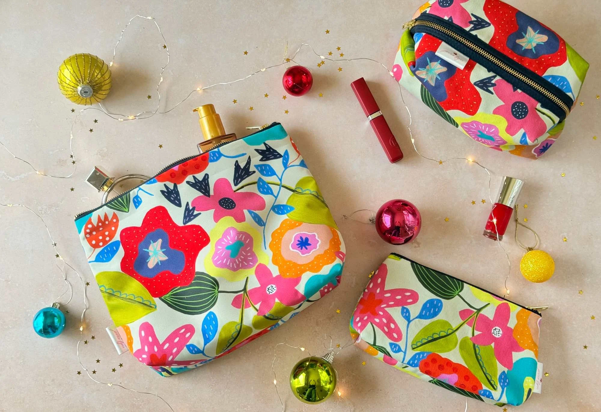 Colourful Makeup Bags Tote Bags and Fabrics Made in the UK — Jennie Fynn