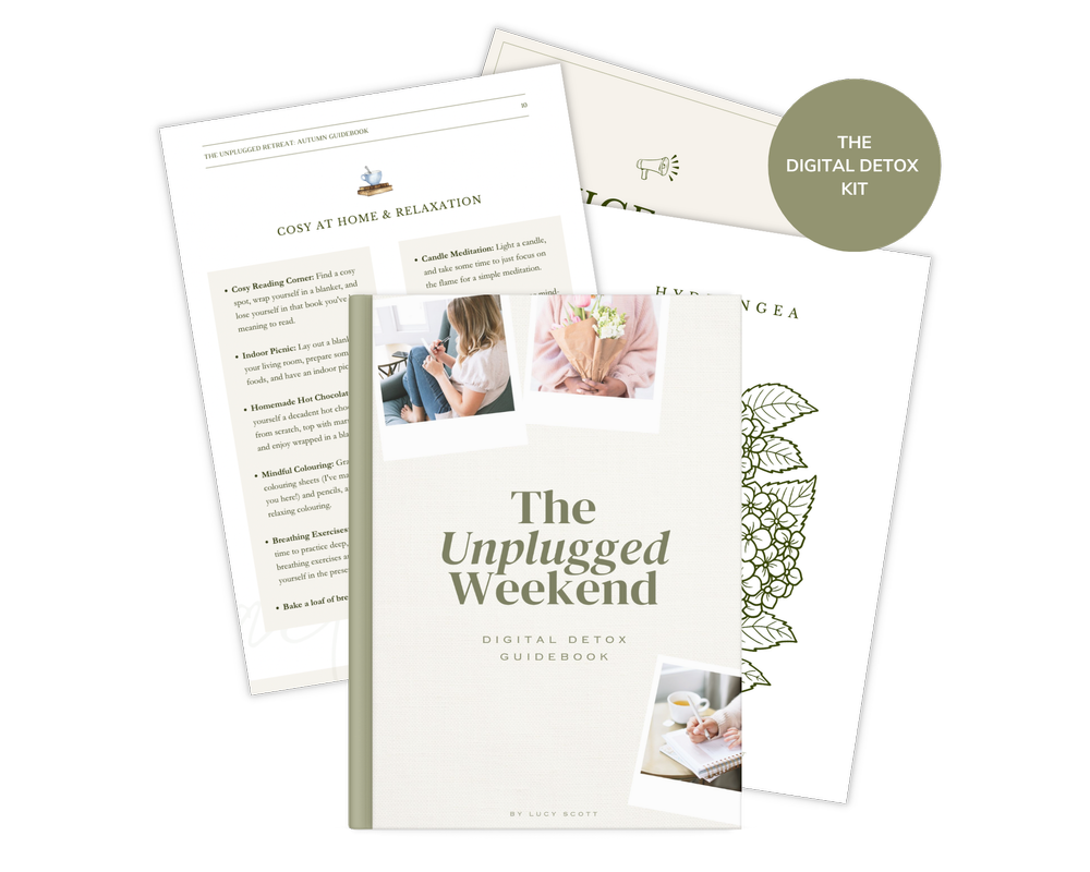 Unplugged Weekend Digital Detox Kit — Lucy Scott