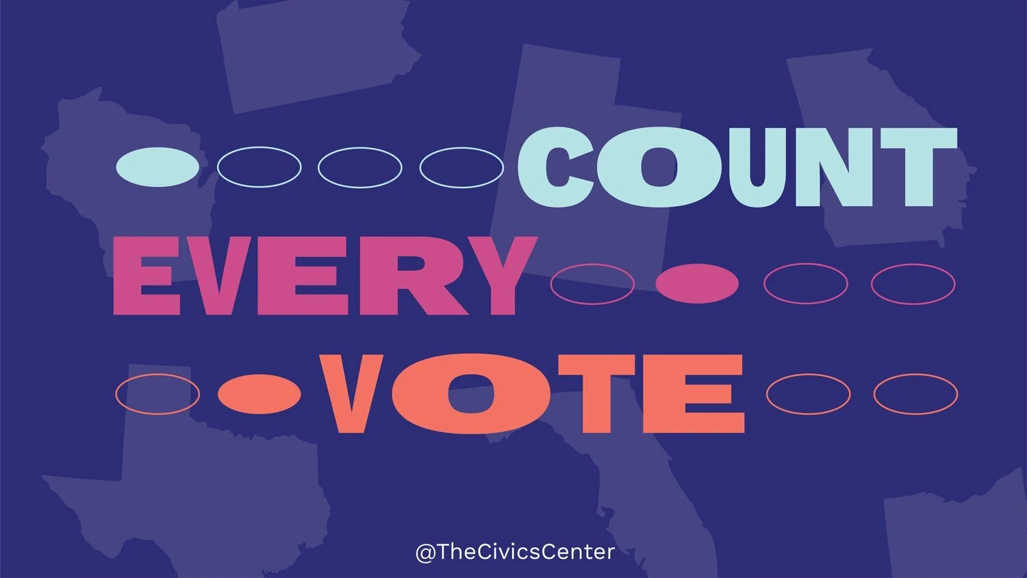 The Civics Center calls for every vote to be counted
