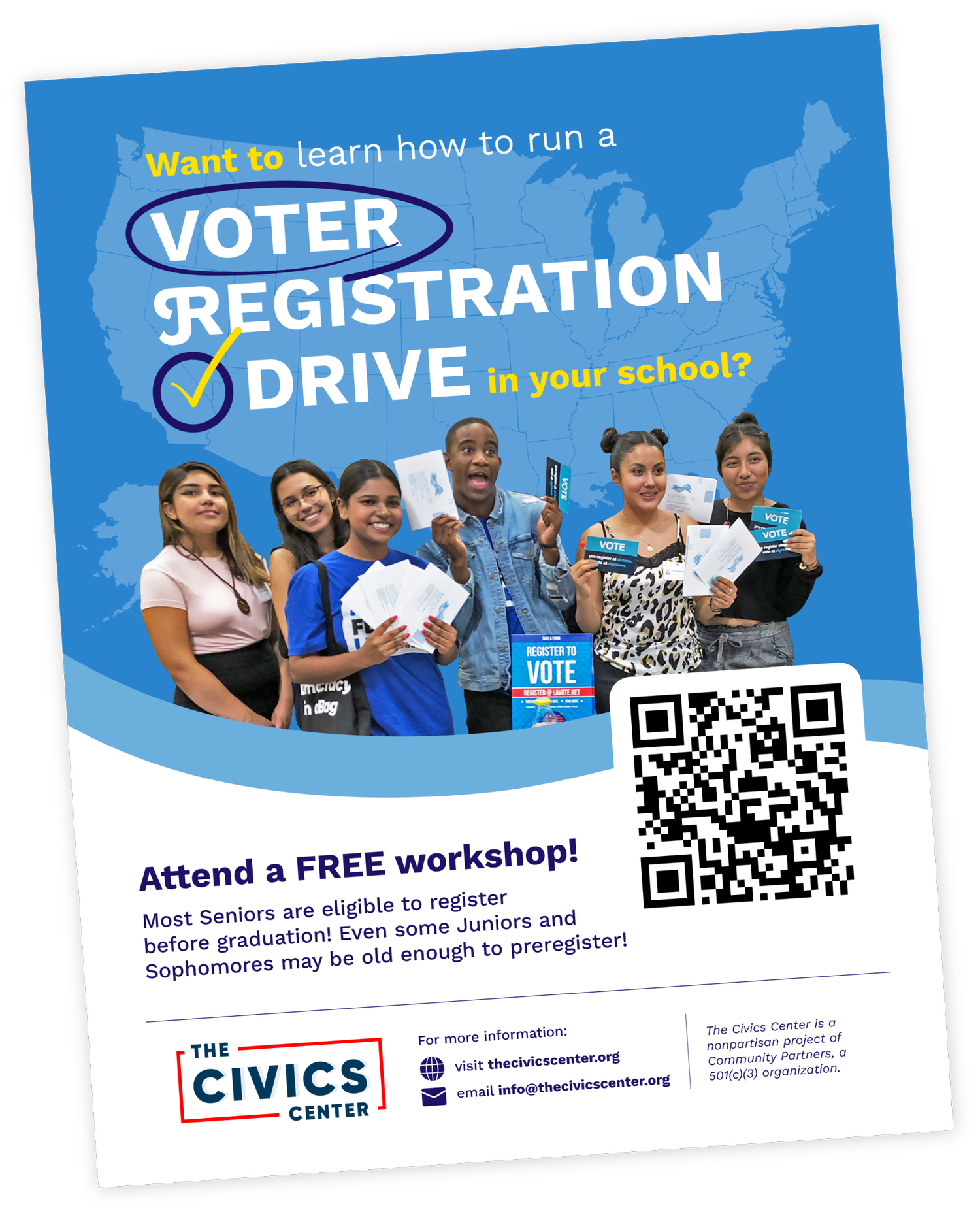 Volunteer to Get Young People to Vote - Register Voters