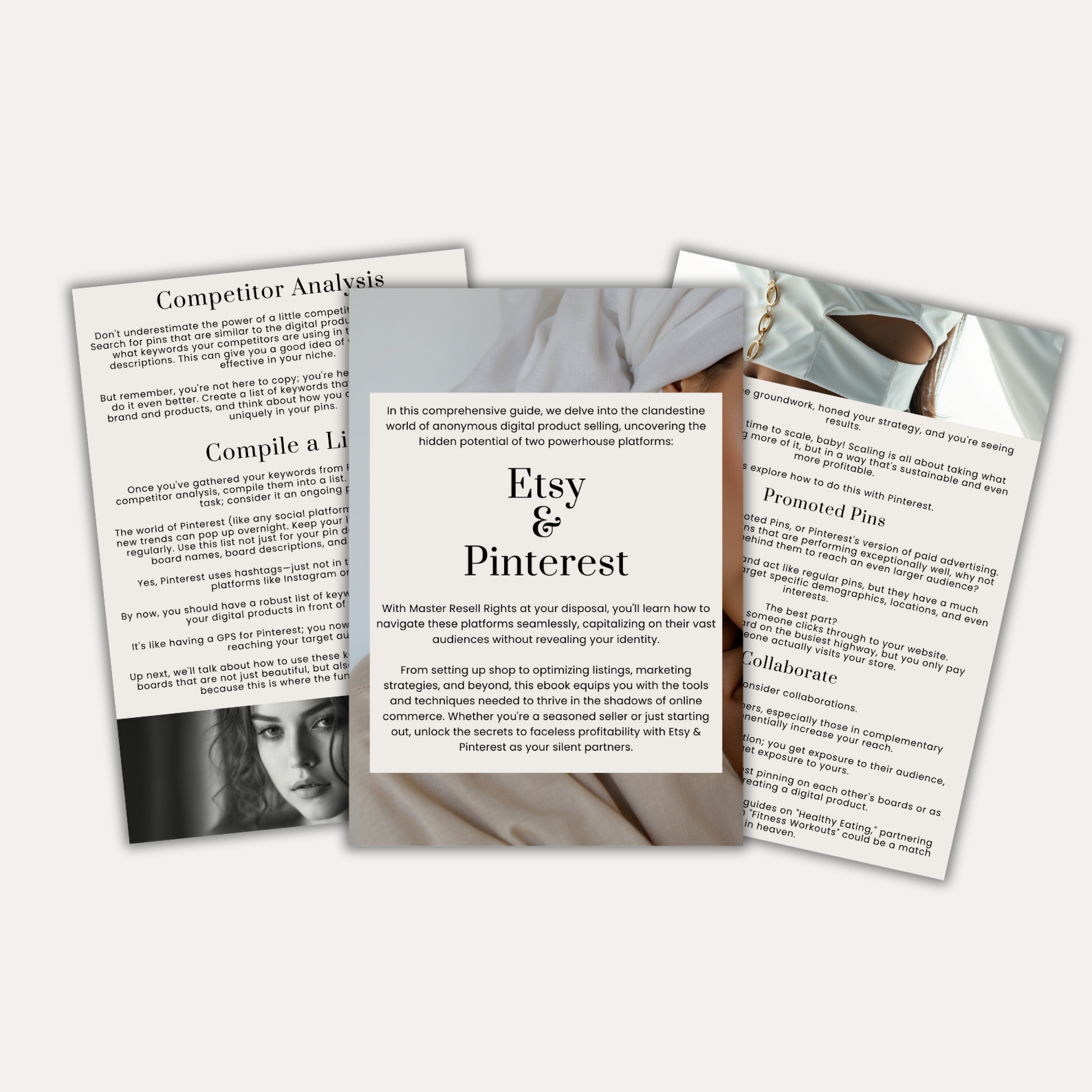 Create + Sell Digital Products Guide — Aesthetic PLR