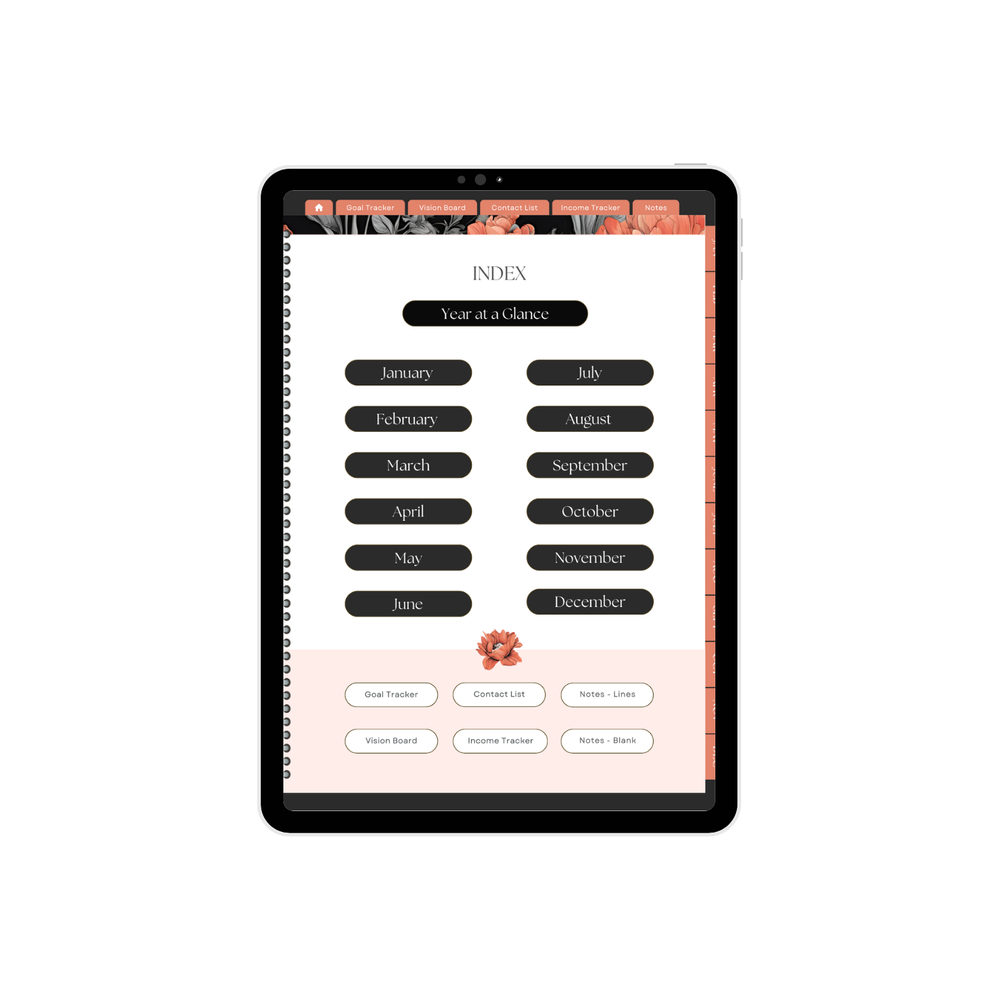 2025 Digital Planner with MRR + PLR — Aesthetic PLR