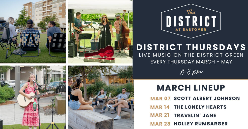 Upcoming Events — The District at Eastover