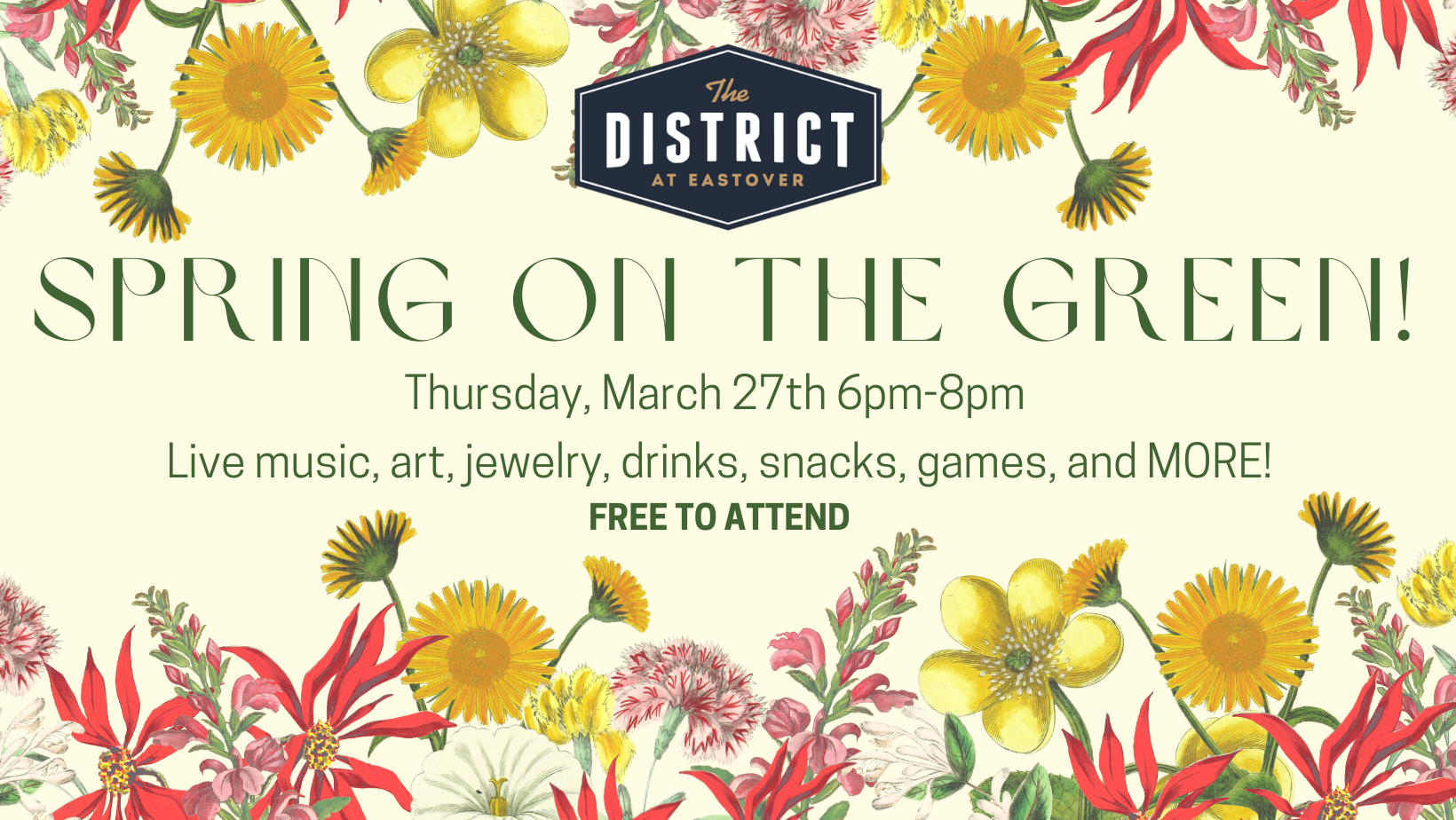 Upcoming Events — The District at Eastover