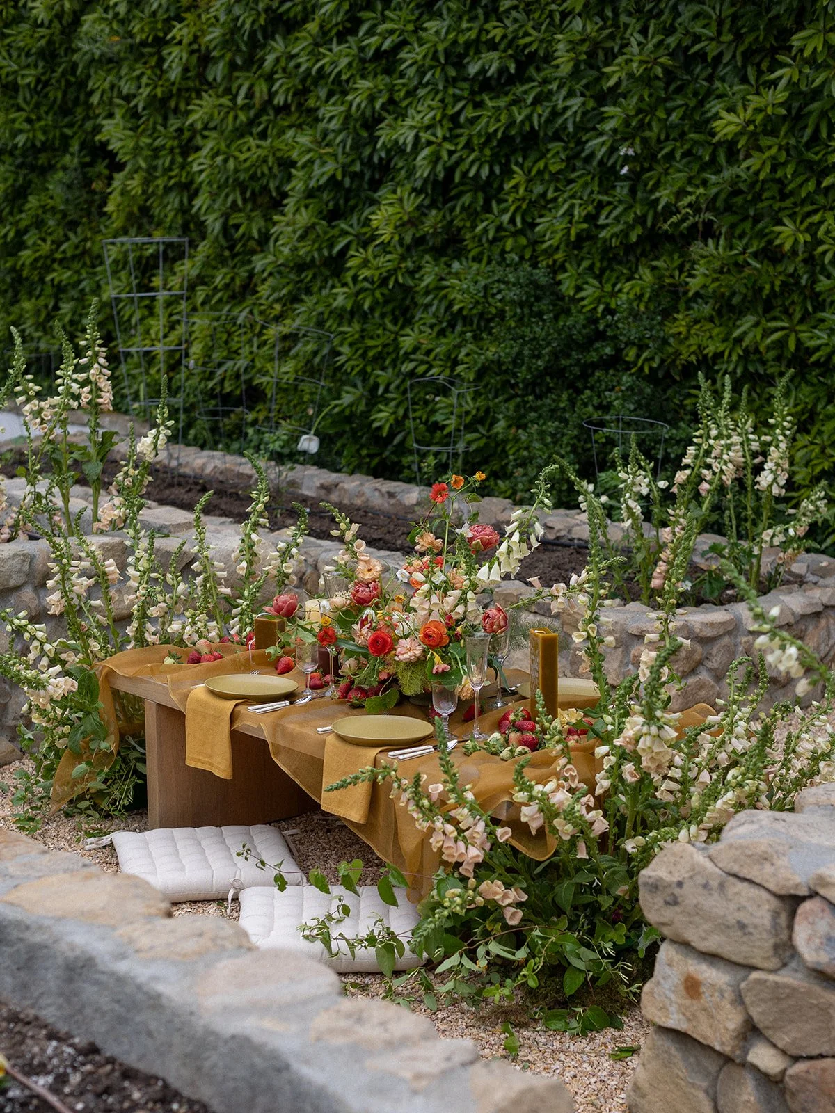 Bridal Picnic in Montecito — Flowers by Karis