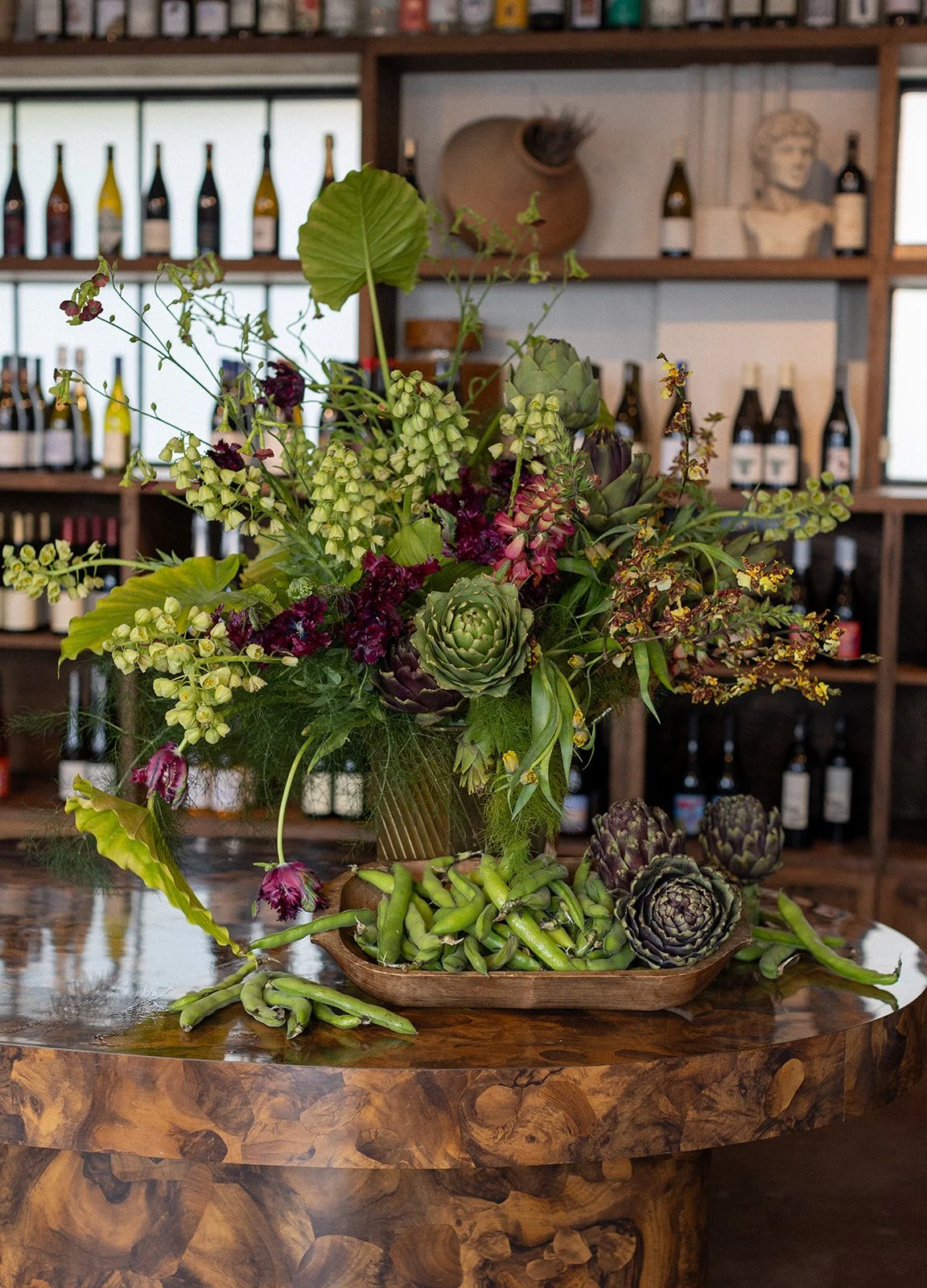 Intimate Dinner Party at Midtown Wine (Copy) — Flowers by Karis