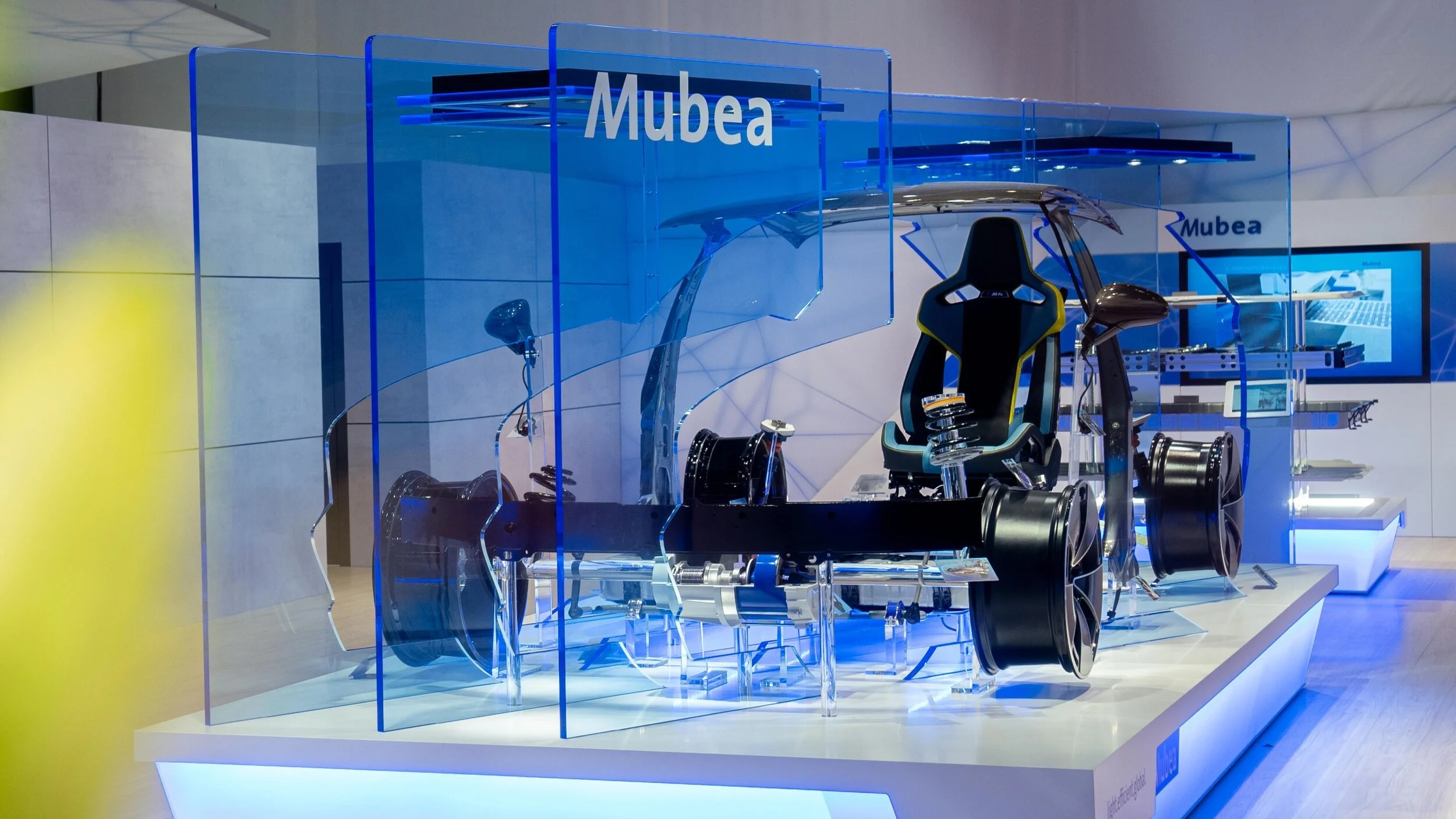 Mubea | Messe Design & AR App — yellow design | yellow lab