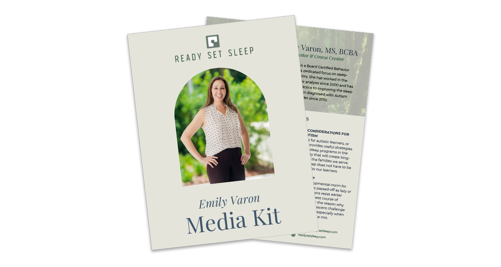 Speaking — Ready Set Sleep