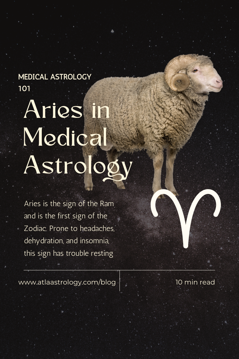 Medical Astrology 101- Aries — Atla Astrology