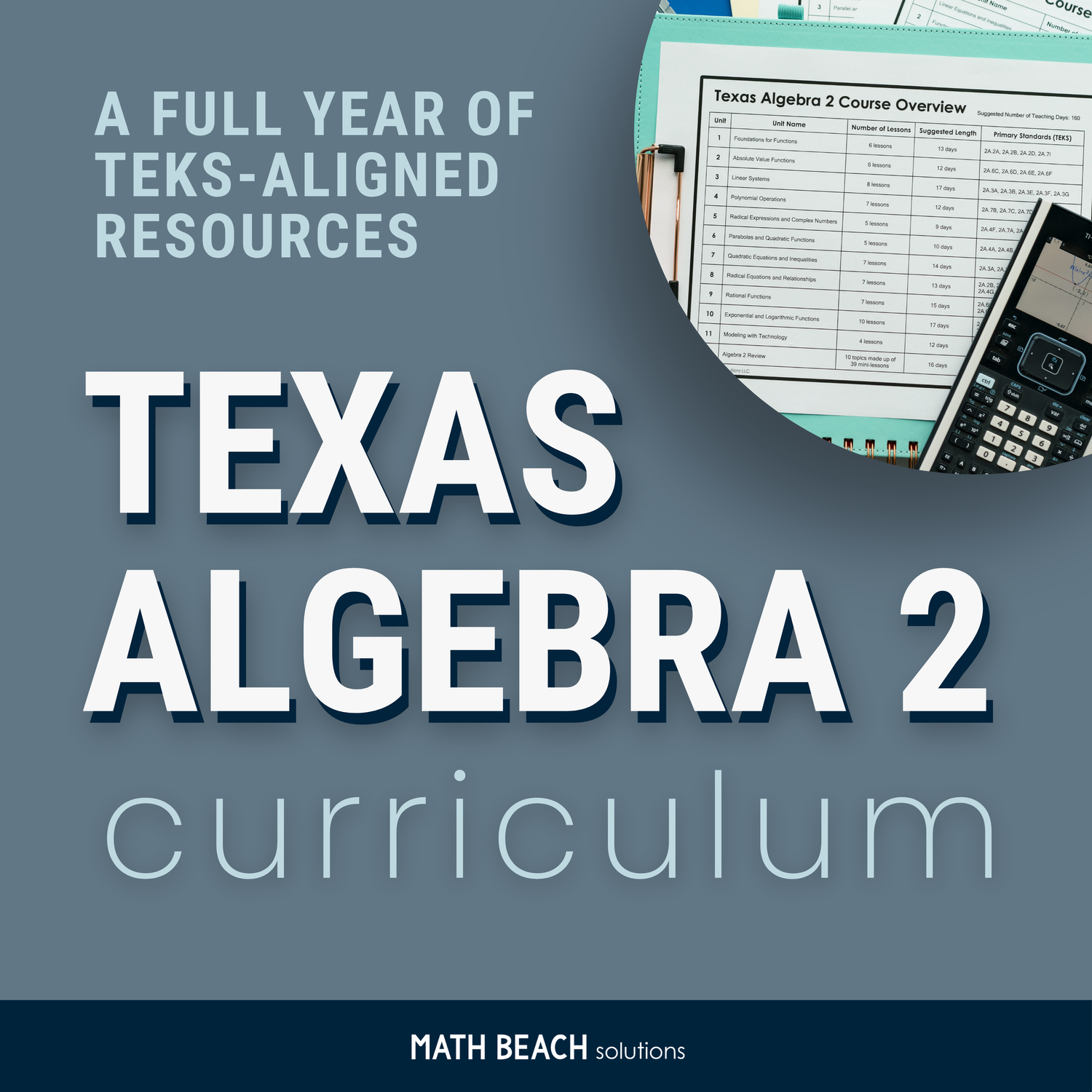 Math Beach Solutions - Algebra and Geometry Curriculum