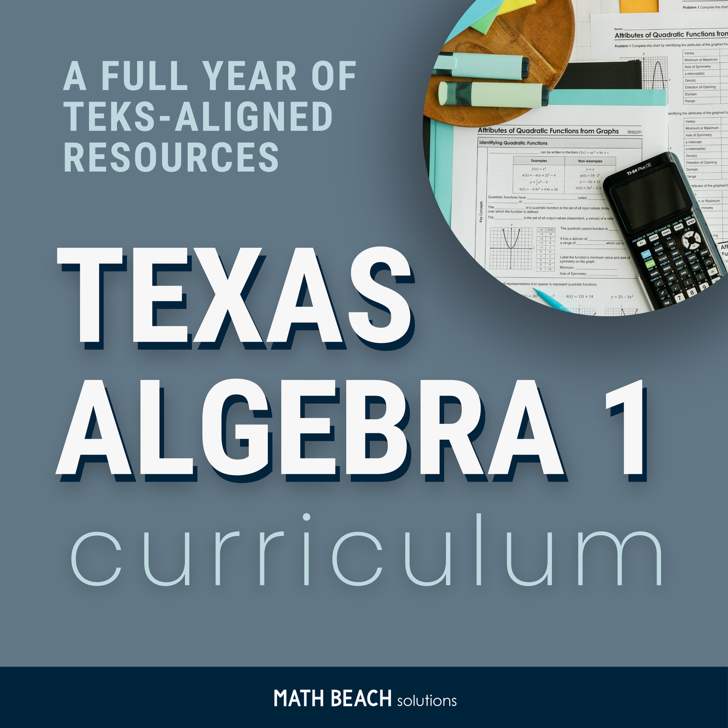 Math Beach Solutions - Algebra and Geometry Curriculum