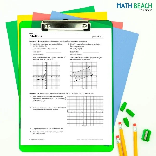 Geometry Curriculum — Math Beach Solutions