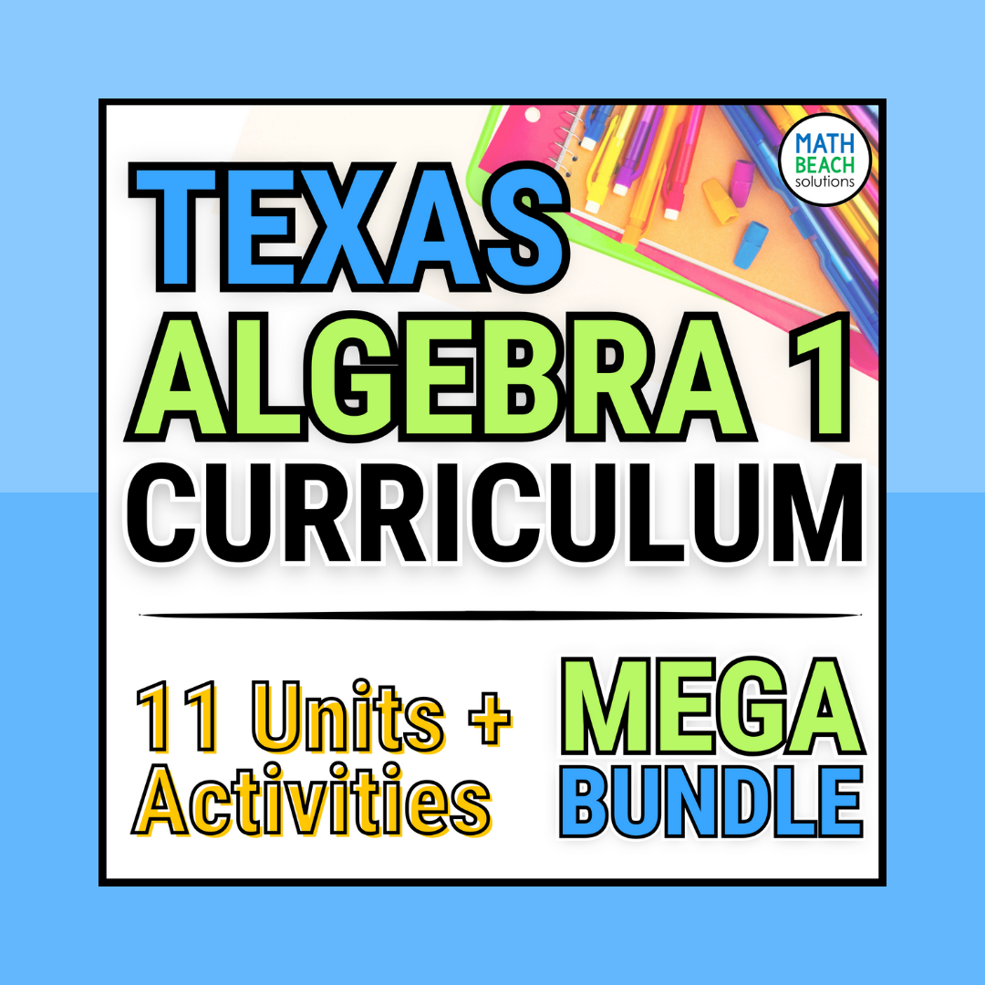 Texas Curriculum — Math Beach Solutions