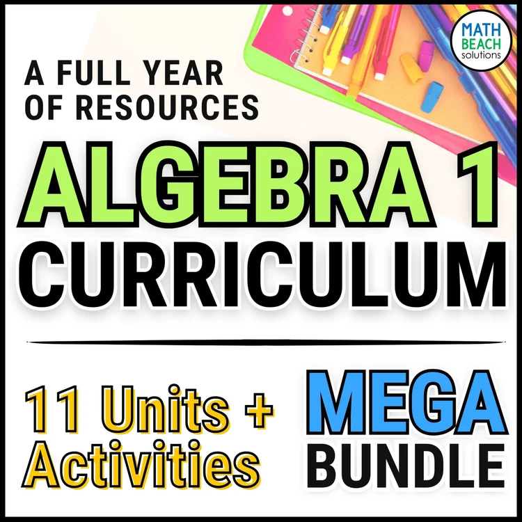 Ready-to-Print Complete Math Curriculum - Algebra 1, Geometry & Algebra ...