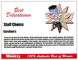 Our History — Carshon's Deli