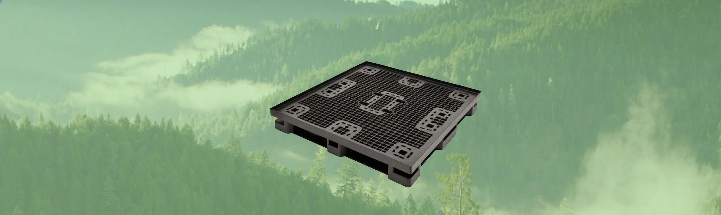 Stackable — Green Plastic Pallets