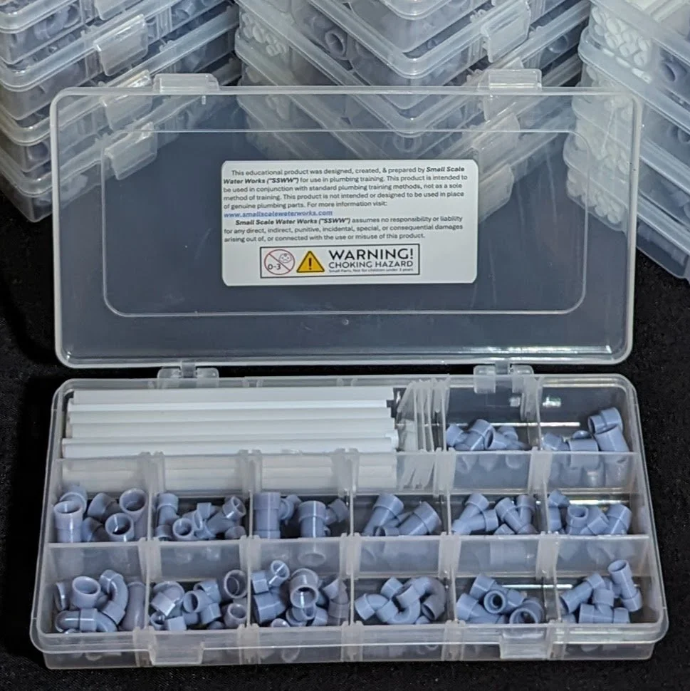 Desktop Fittings Kit 15 pack - White — Small Scale Water Works