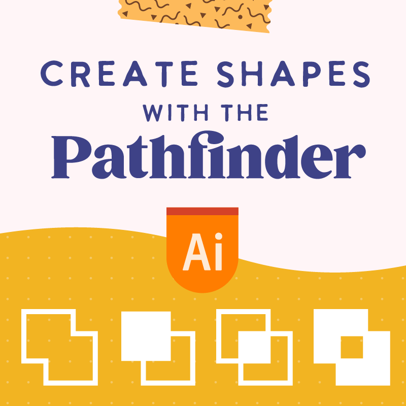 How to Create Complex Shapes With Adobe Illustrator Pathfinder Effects
