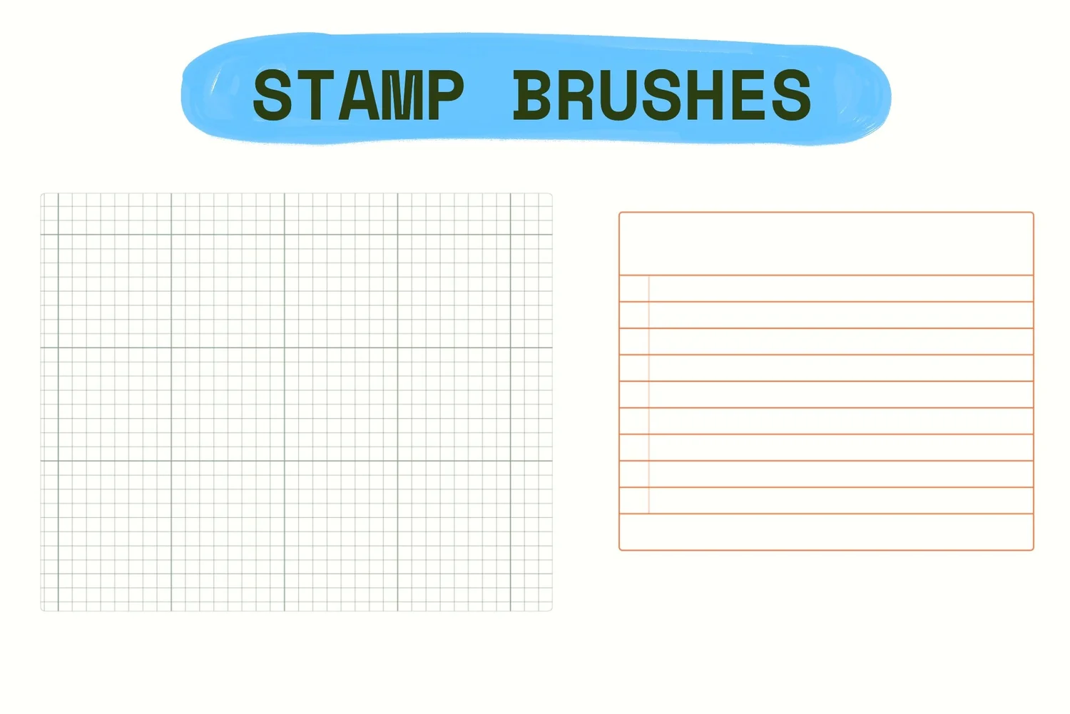 Free Procreate Brushes, Free Adobe Illustrator Brushes and Seamless ...