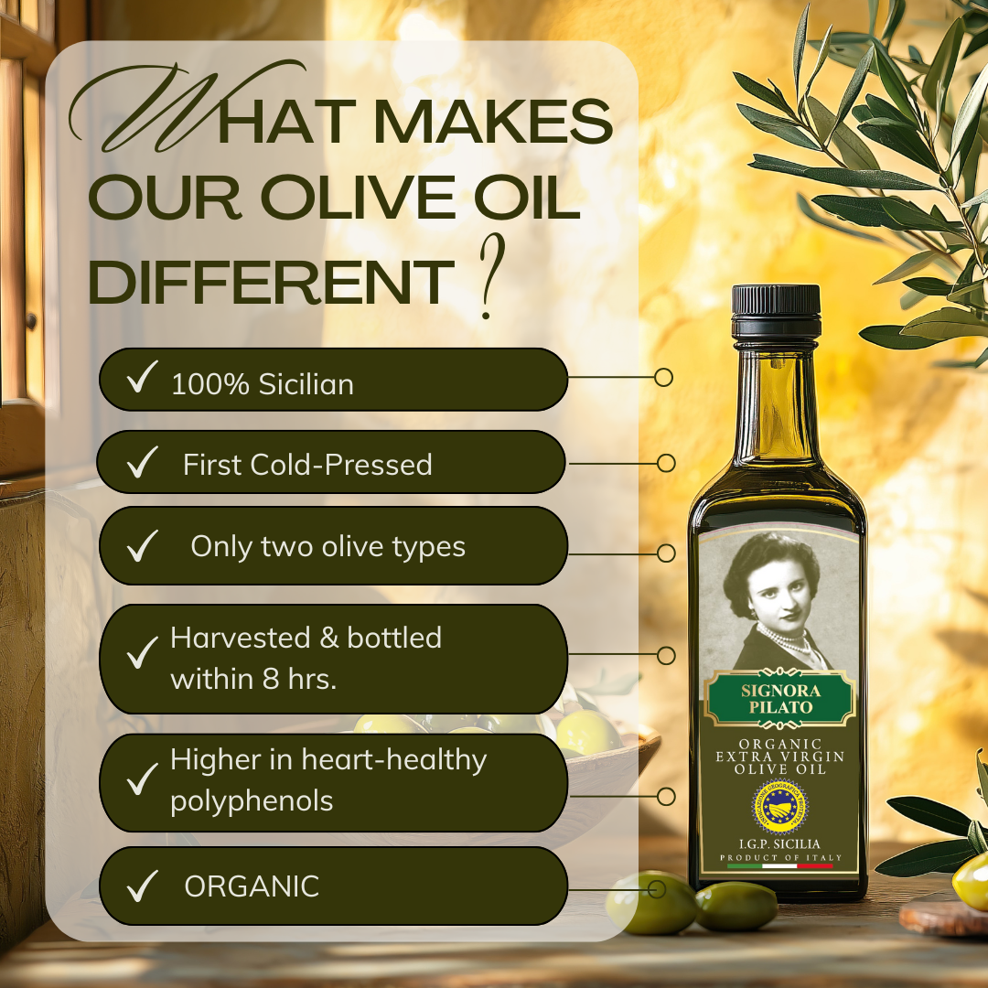 Sicilian Extra Virgin Olive Oil — THE PILATO OLIVE OIL COMPANY