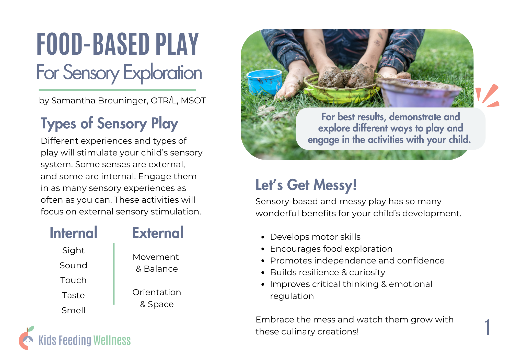 Food Sensory Descriptors (FREE) — Kids Feeding Wellness