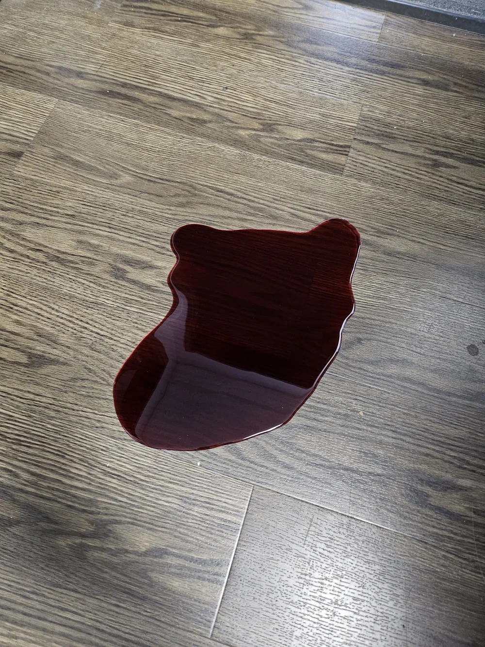 Resin blood pools - blood mats for SFX and film — Raptor Props