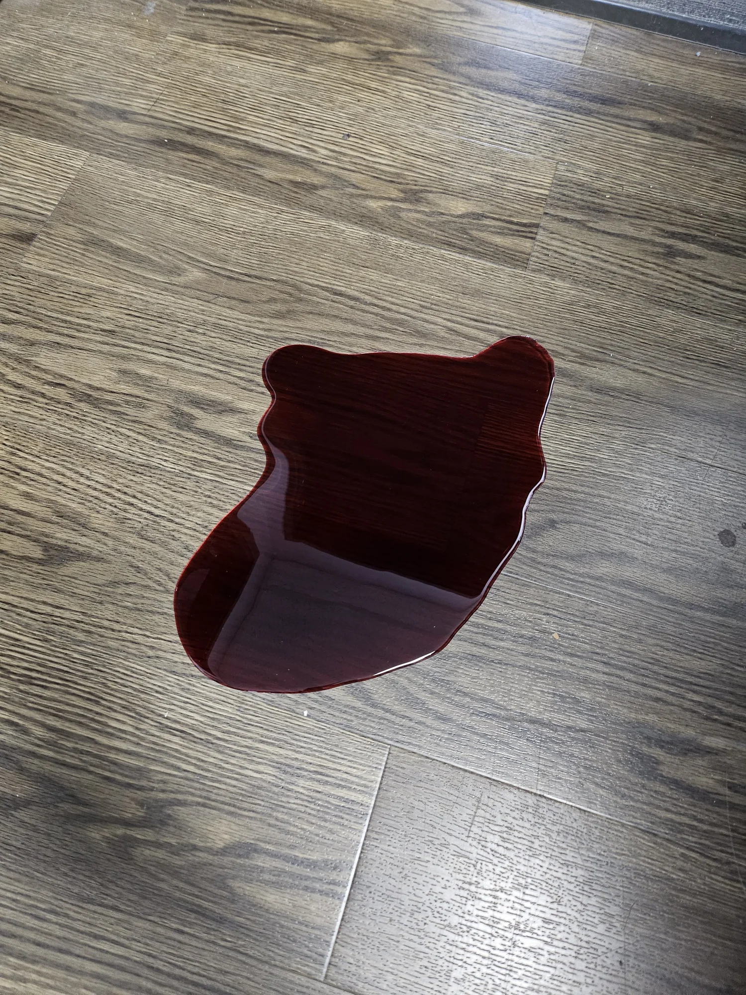Resin blood pools - blood mats for SFX and film — Raptor Props