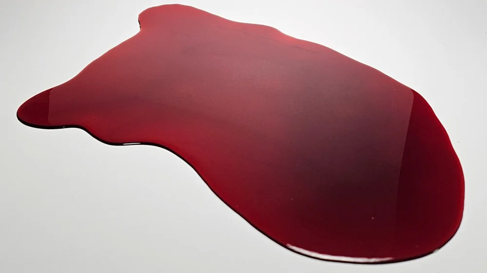Resin blood pools - blood mats for SFX and film — Raptor Props