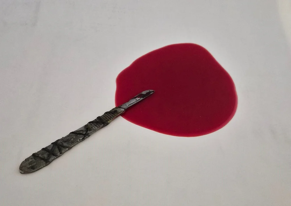 Silicone blood pools - blood mats for SFX and film - blood mats - fake ...