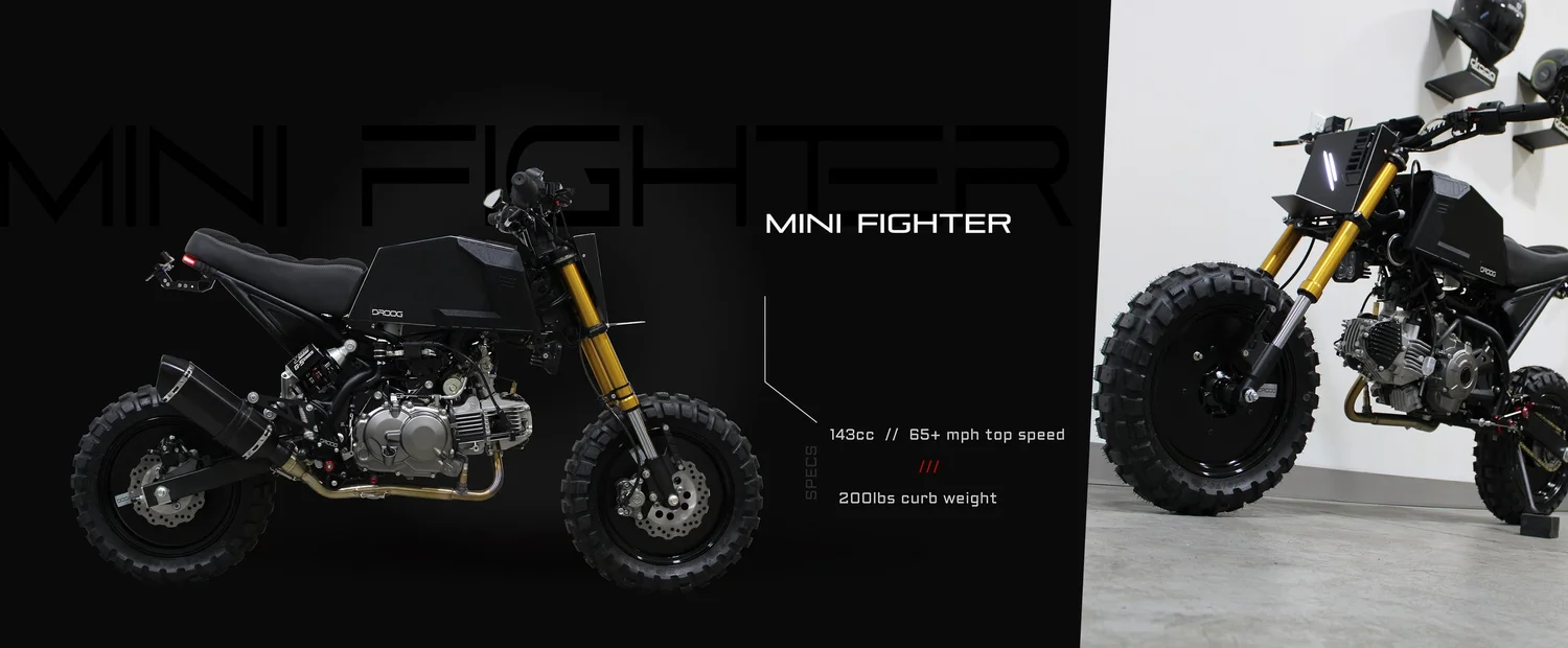 MINI FIGHTER | Discover Compact Power Today — DROOG MOTO