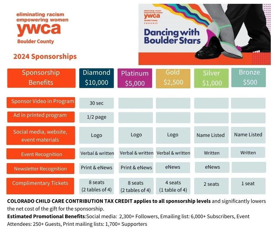 Dancing with Boulder Stars — YWCA Boulder County | Eliminating Racism ...