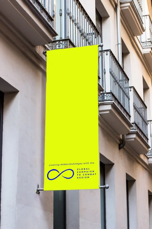 Supporters' logo — #AWorld4AllAges – Global Campaign to Combat Ageism