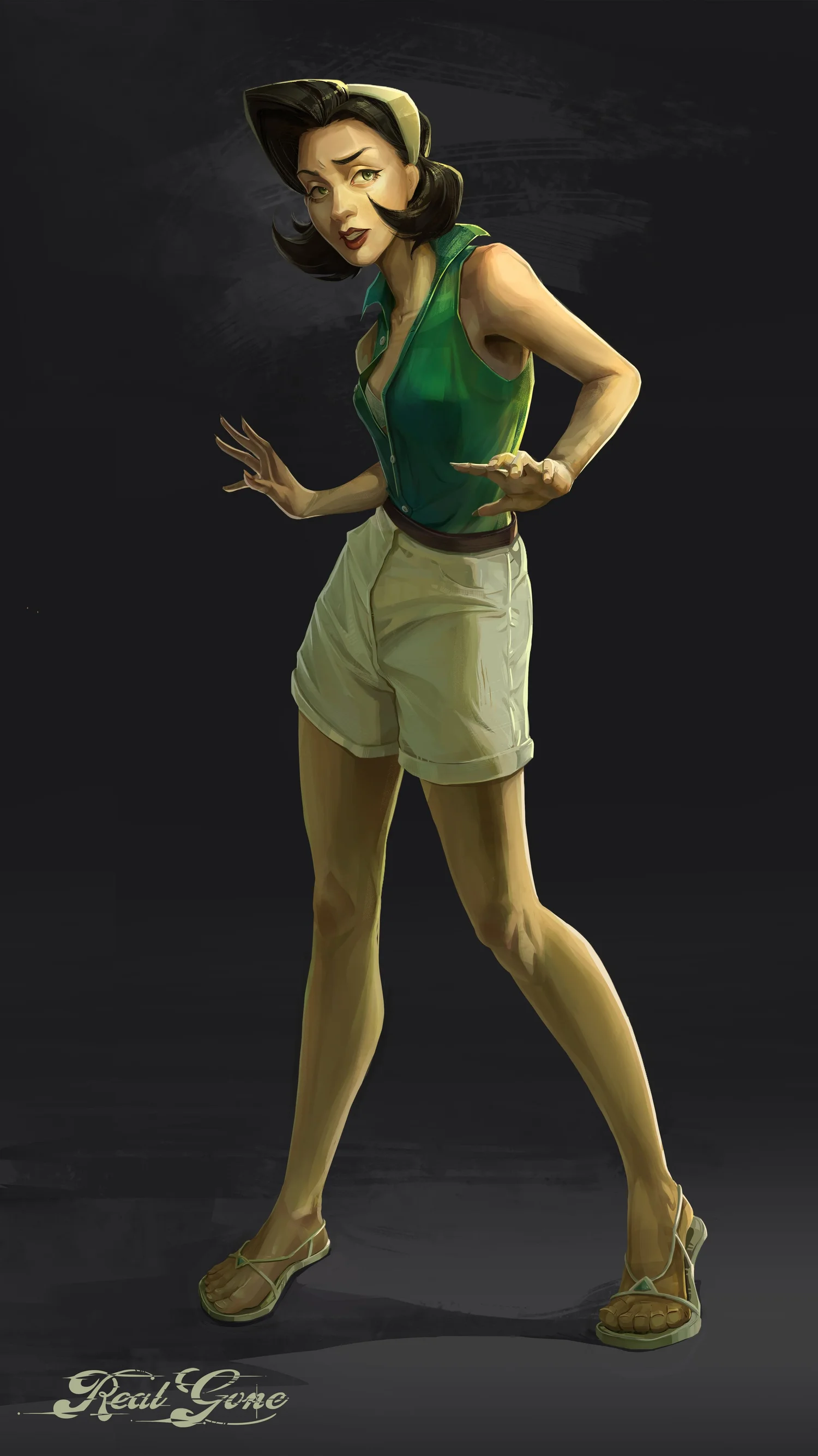 visual development — Tiffany Book