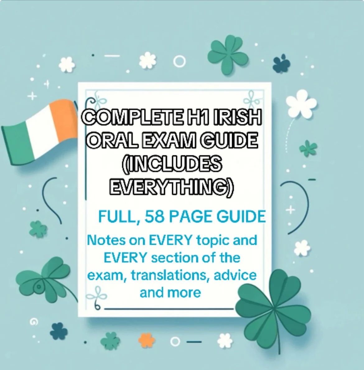 Irish Oral FULL GUIDE — Elevation Education