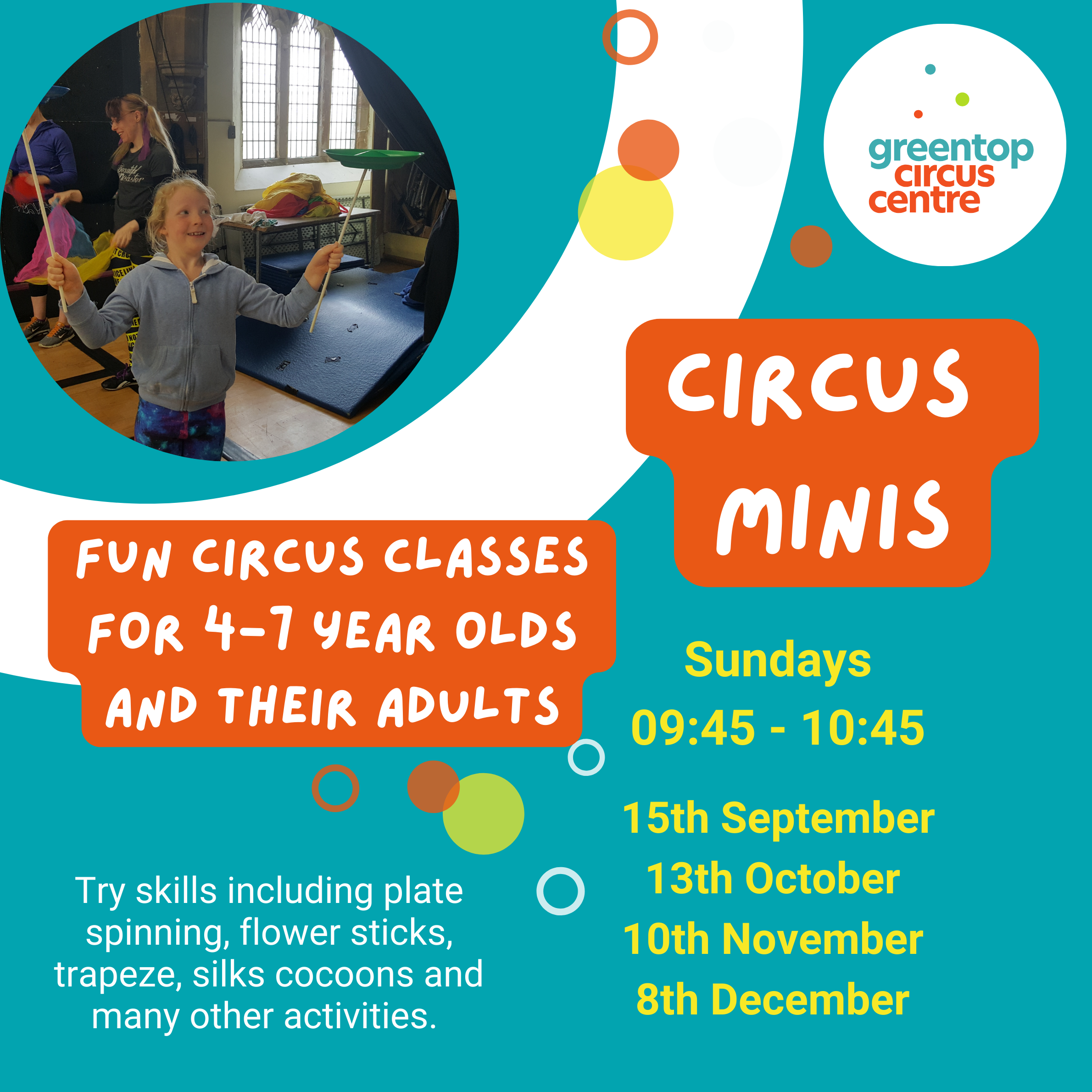 Circus Minis - Greentop Circus Centre — Create Sheffield