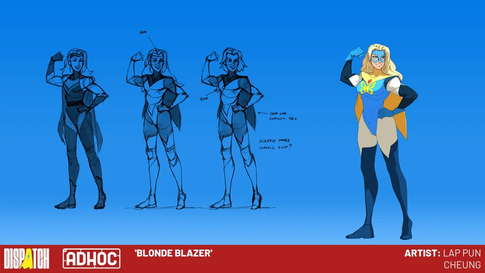 'Dispatch' - Concept Art / Illustration (2025) — LAP PUN CHEUNG