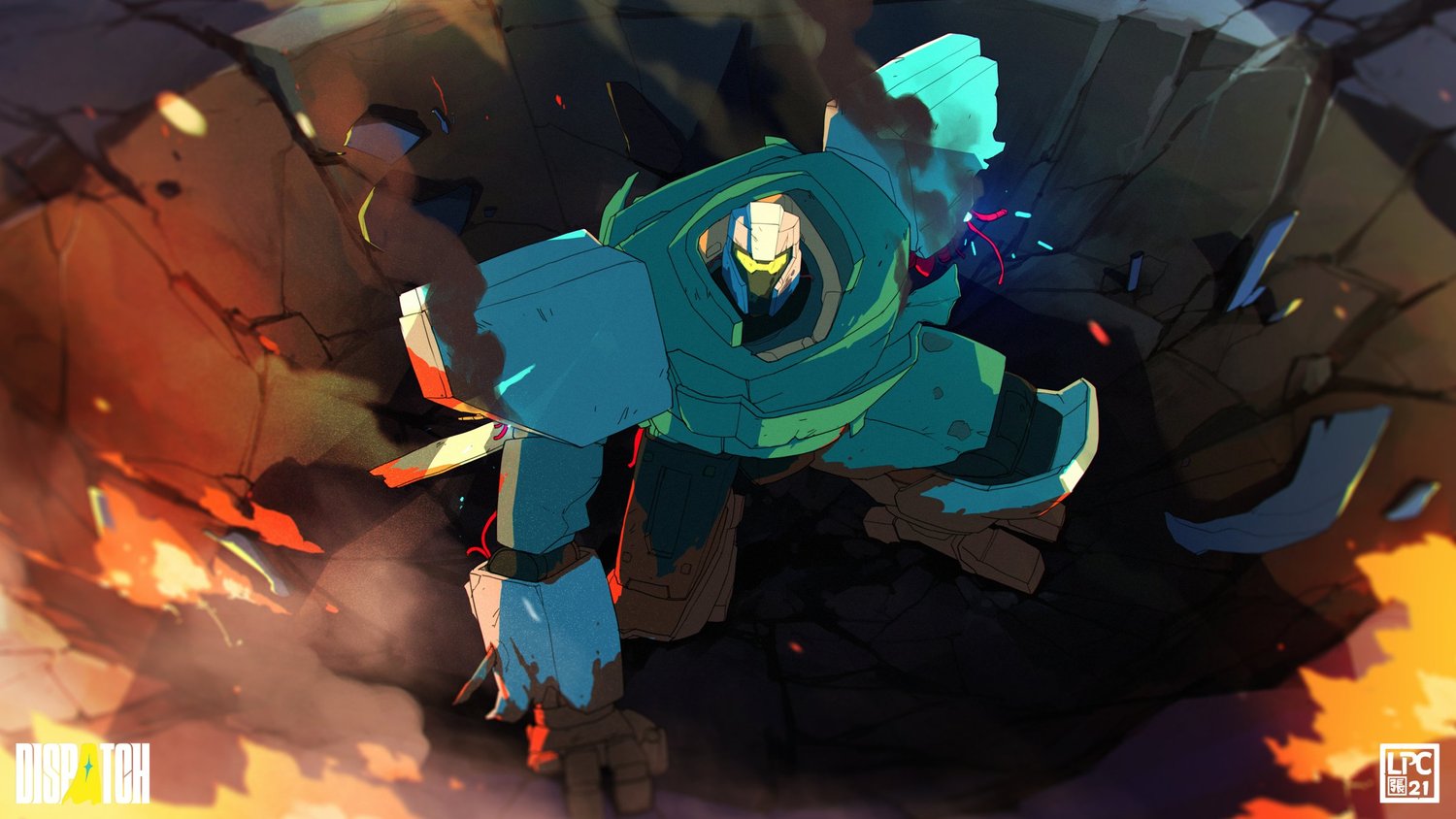 'Dispatch' - Concept Art / Illustration (2025) — LAP PUN CHEUNG