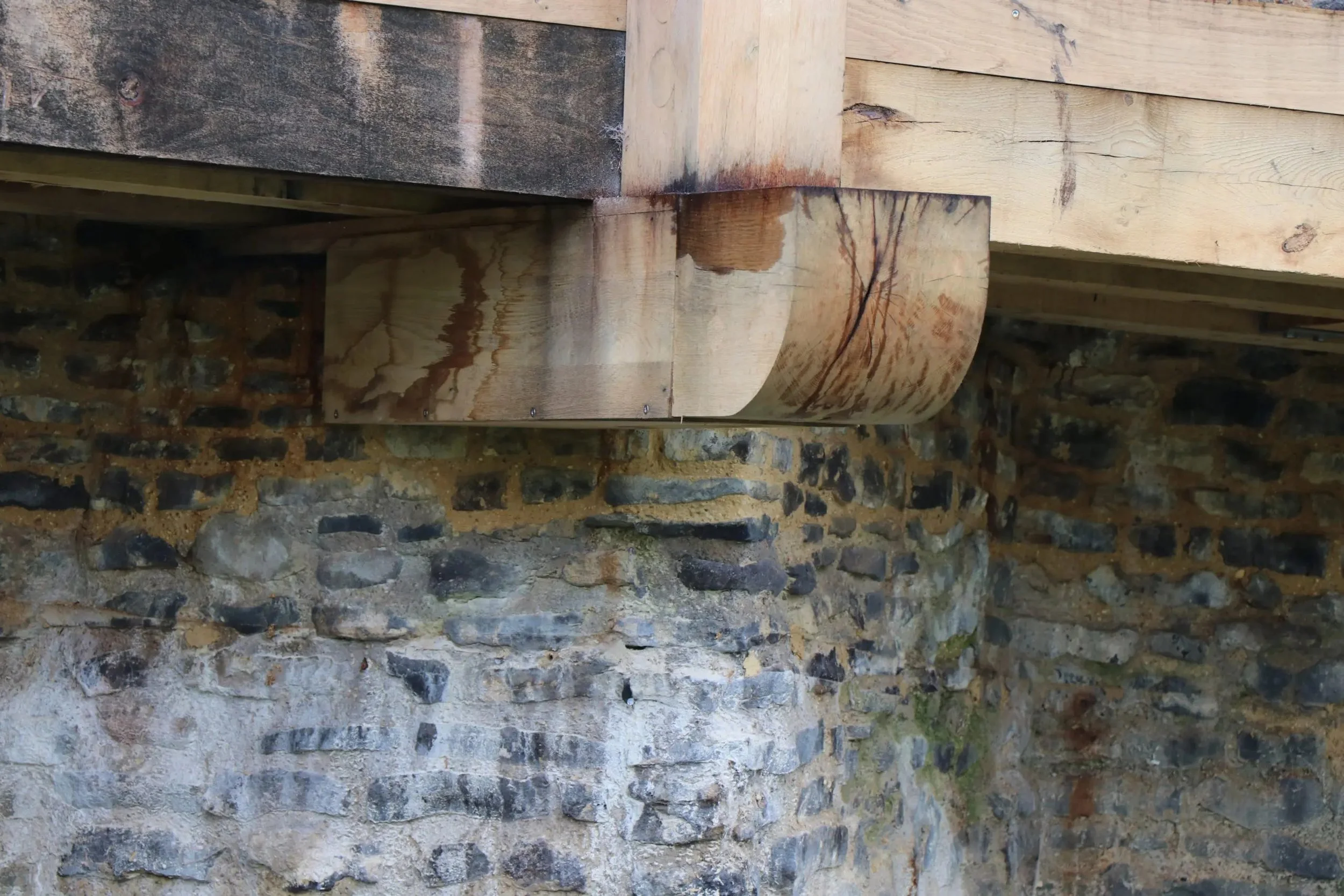 Medieval Bridge Restoration – Beams & Structures — W.L West & Sons