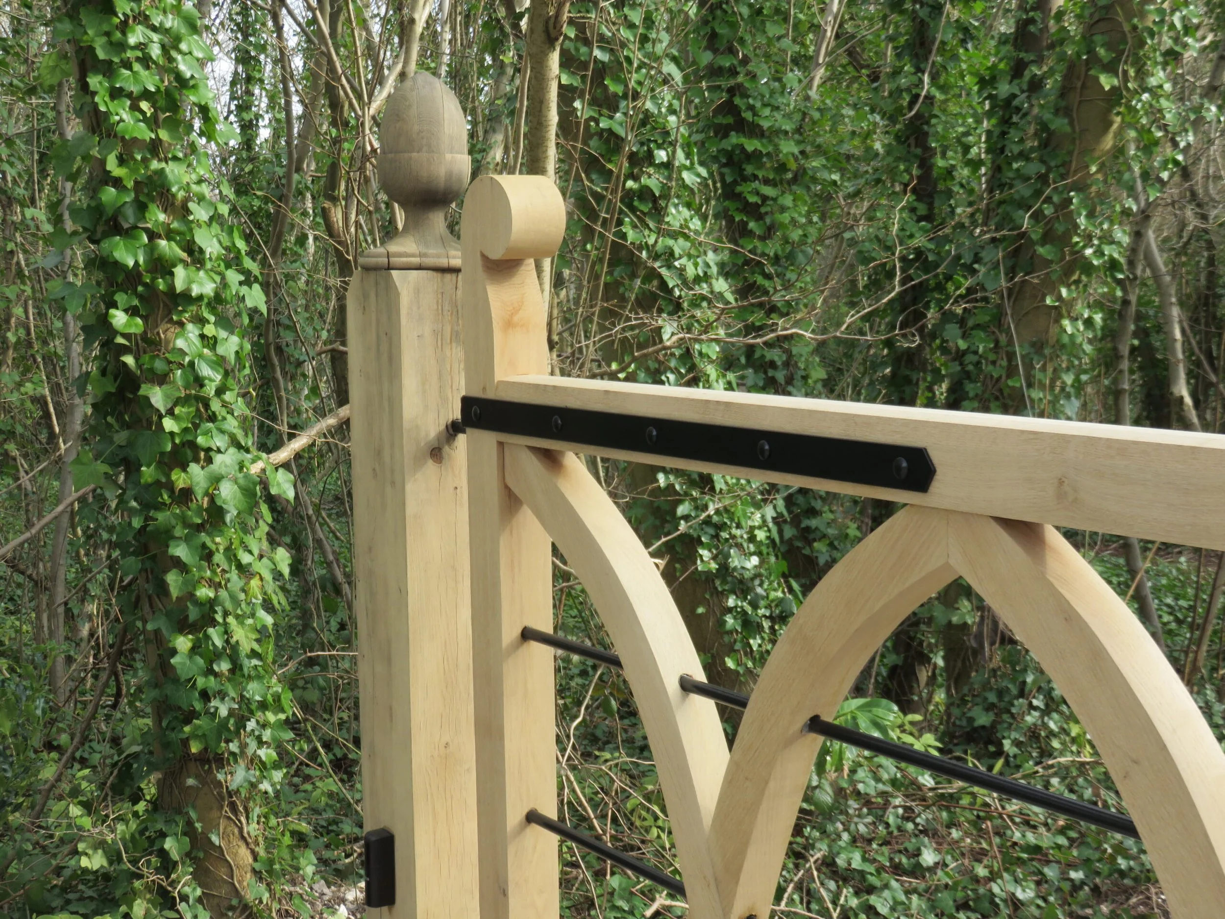 European Oak Gates for the Goodwood Estate — W.L West & Sons